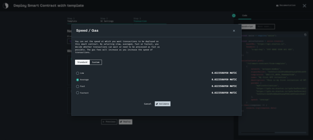 How to create a one-to-many NFT collection | STARTON DOCUMENTATION